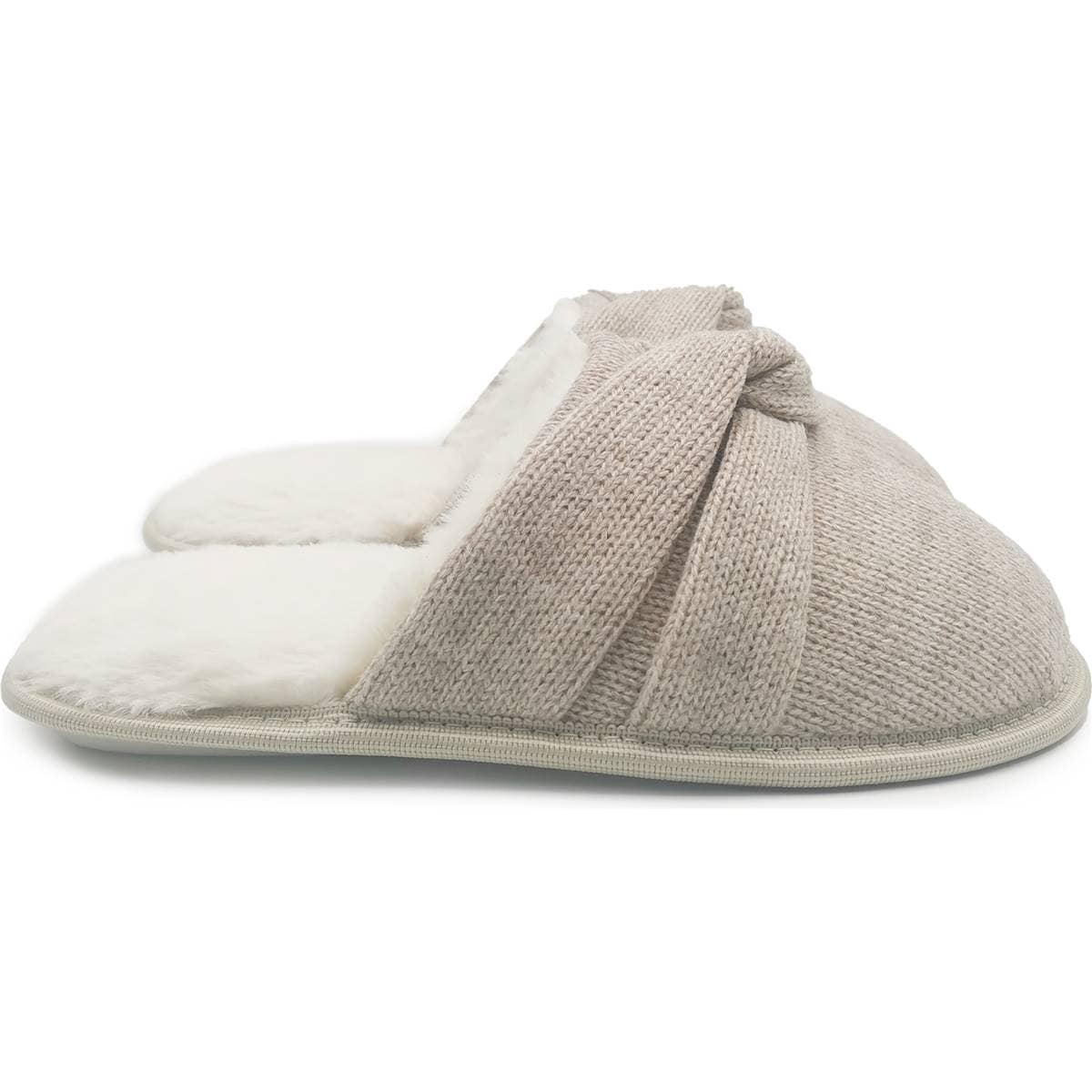 For Her Ladies Knitted Slippers Assorted Size 5/6 Each | Woolworths