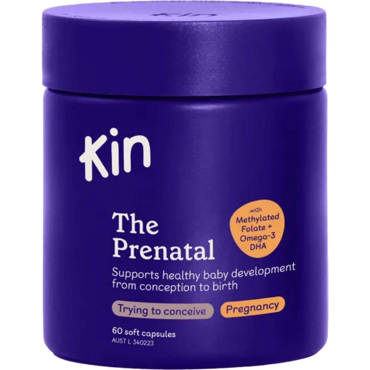 Kin The Prenatal Soft Capsules 60 Pack | Woolworths