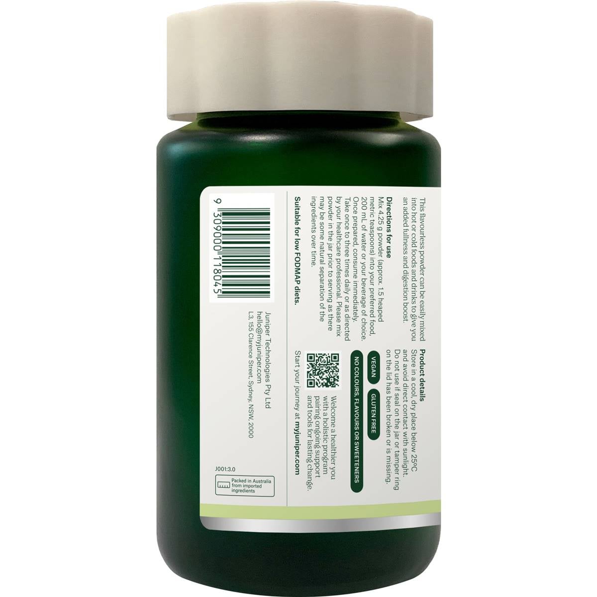 Juniper Daily Fullness Digestion Blend Unflavoured 180g | Woolworths