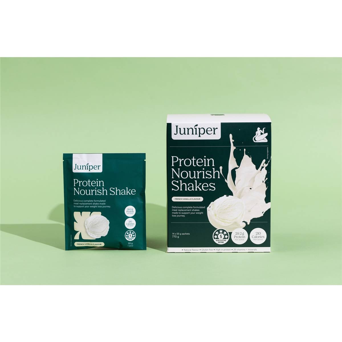 Juniper Protein Nourish Shake French Vanilla 770g | Woolworths