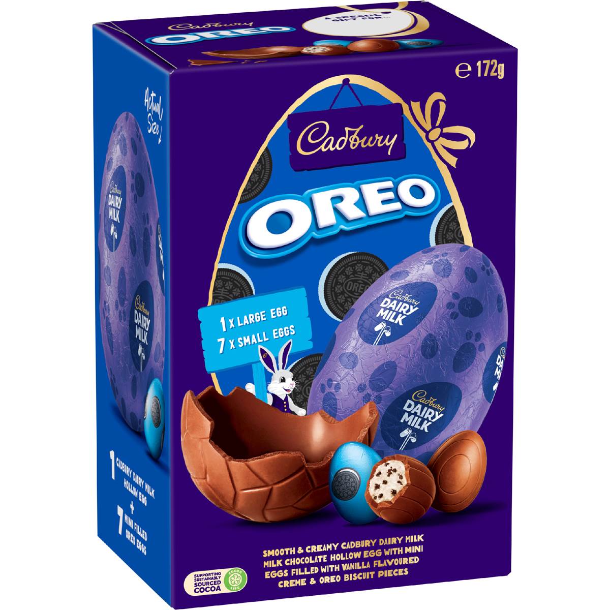 Cadbury Oreo Chocolate Easter Gift Box 172g | Woolworths