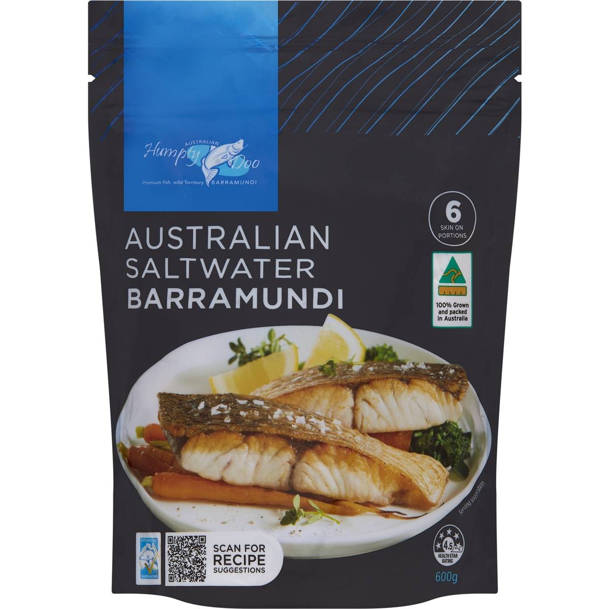 Humpty Doo Australian Saltwater Barramundi 600g | Woolworths