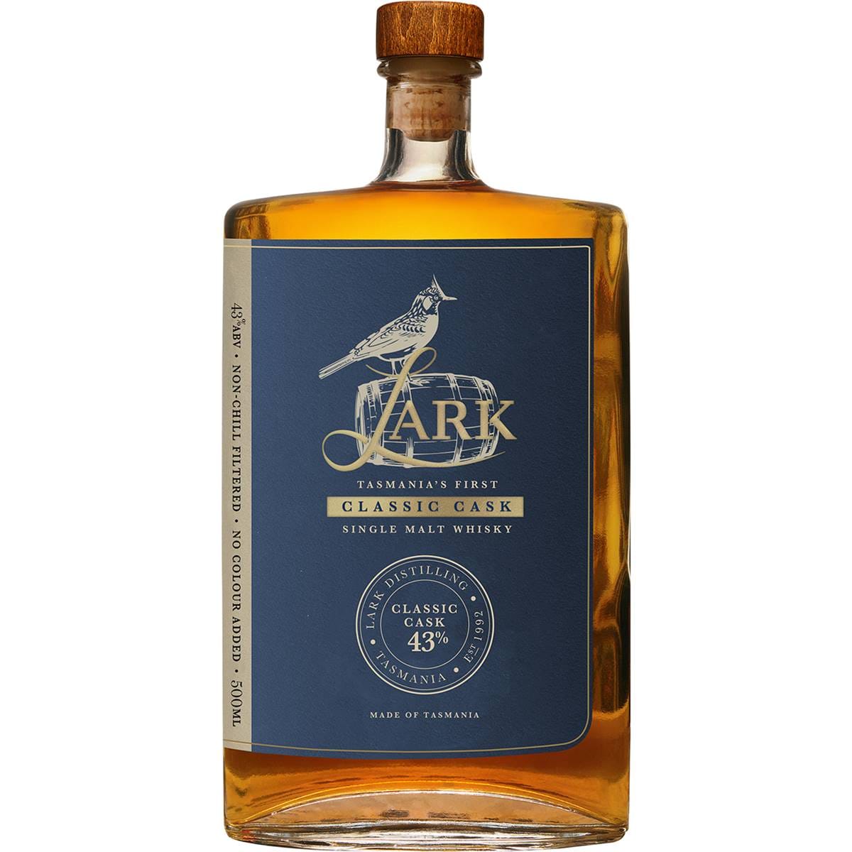 Lark Whisky Classic Cask 500ml | Woolworths