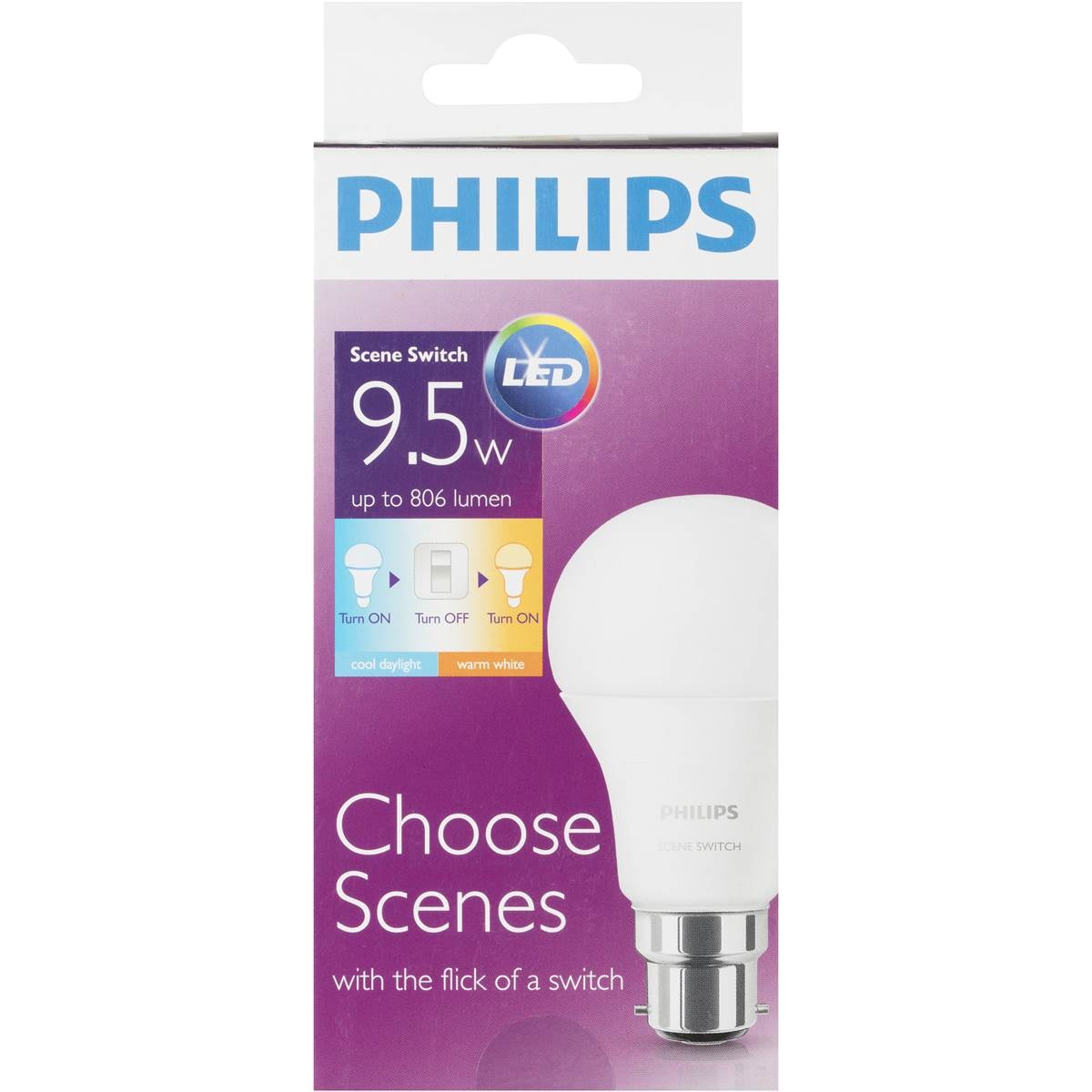 Philips Led Scene Switch B22 Each | Woolworths