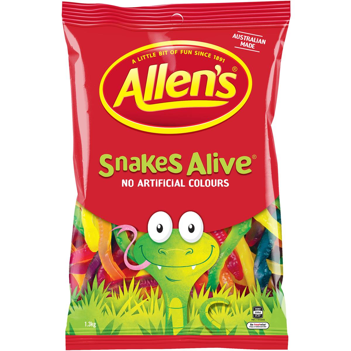Allen's Snakes Alive 1.3kg | Woolworths