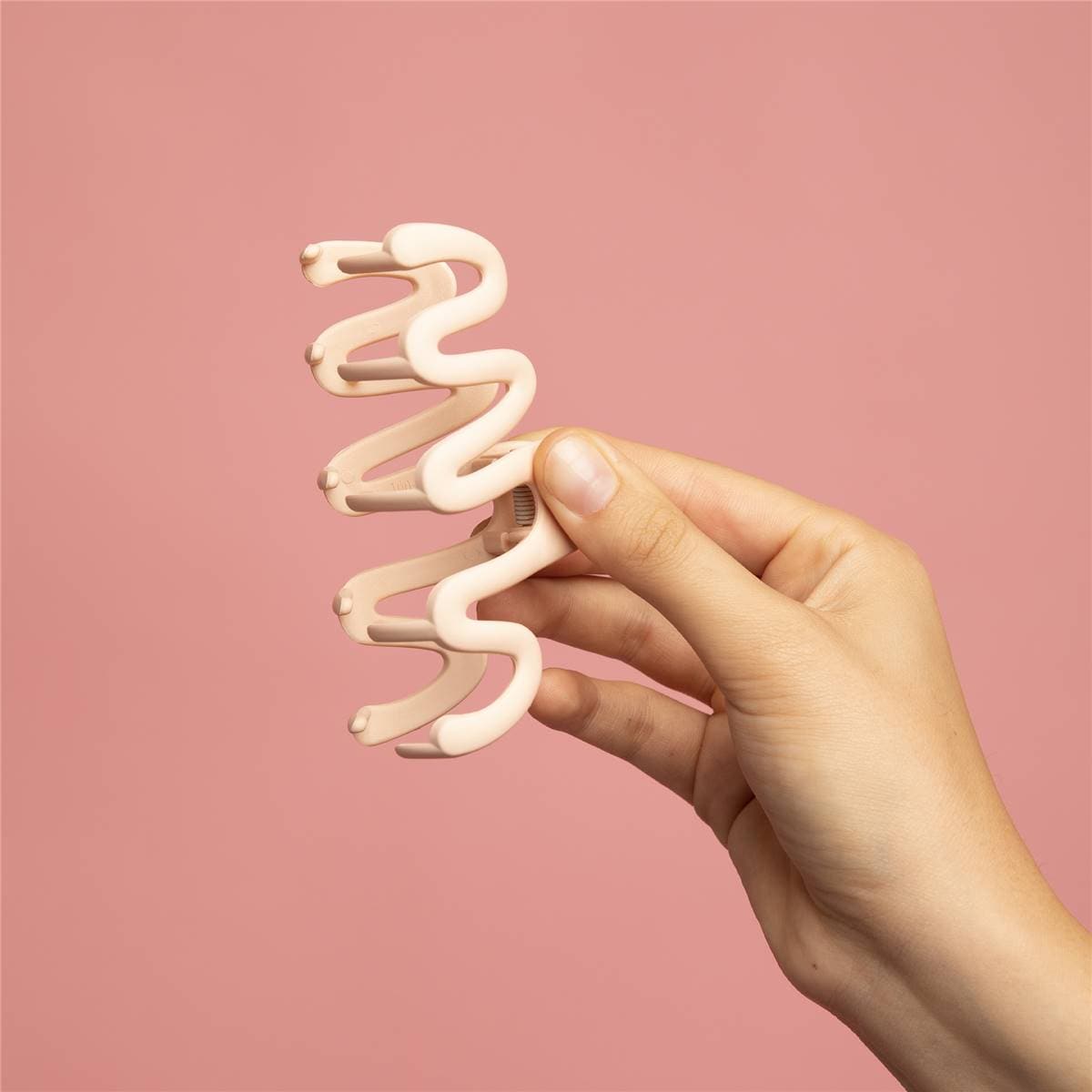 Mcobeauty Squiggle Hair Claw Nude Each | Woolworths
