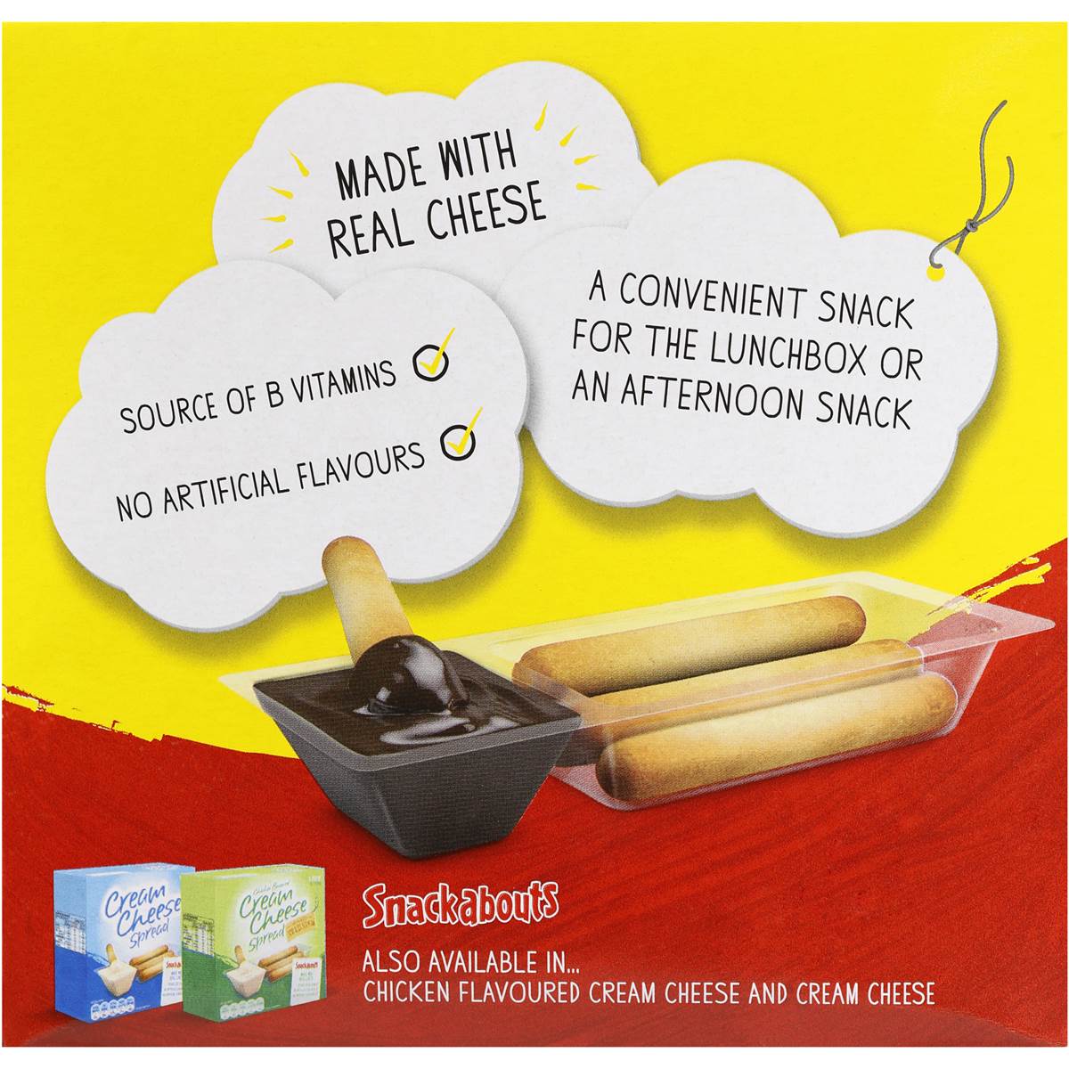 Kraft Snackabouts Vegemite Cheesybite 138g | Woolworths