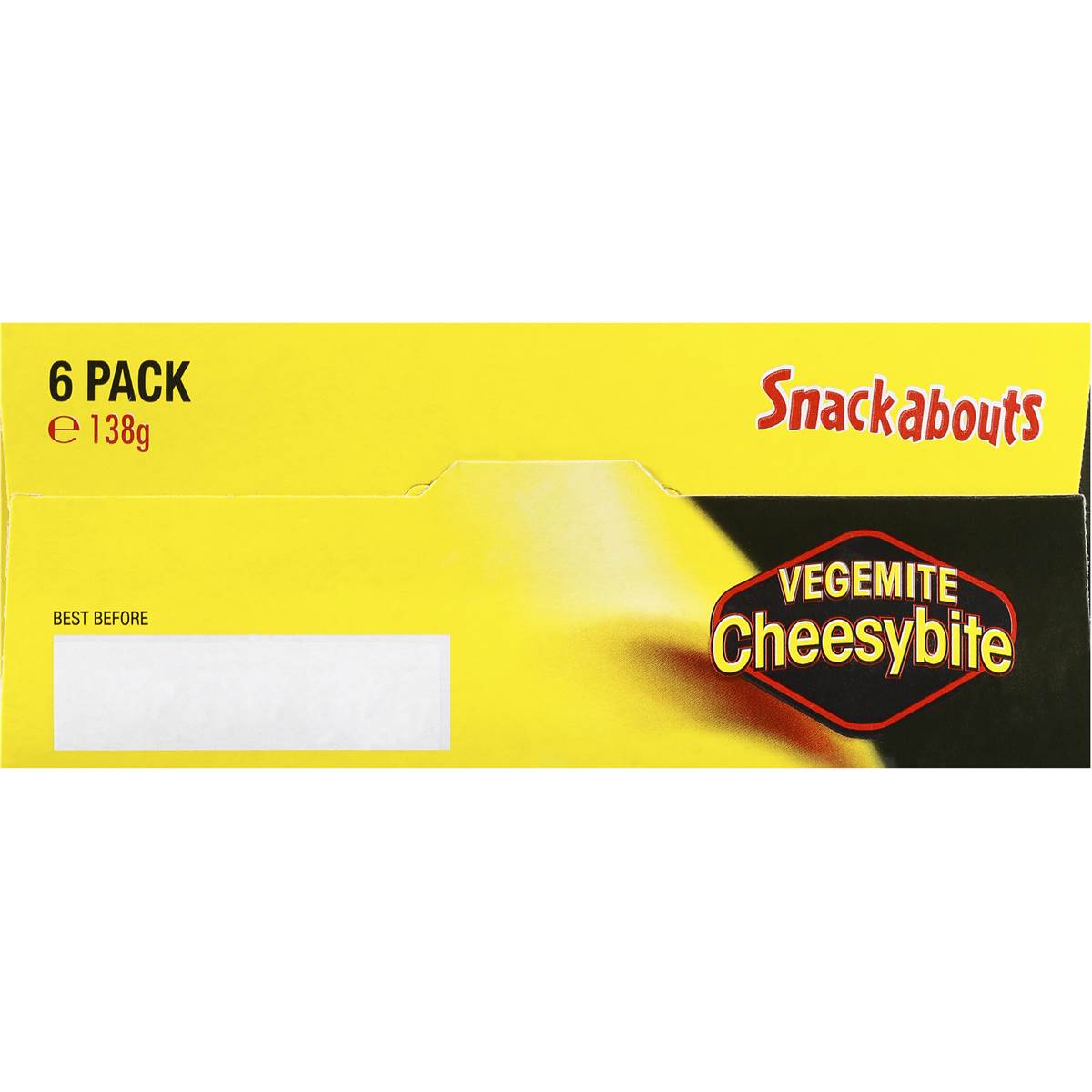 Kraft Snackabouts Vegemite Cheesybite 138g | Woolworths