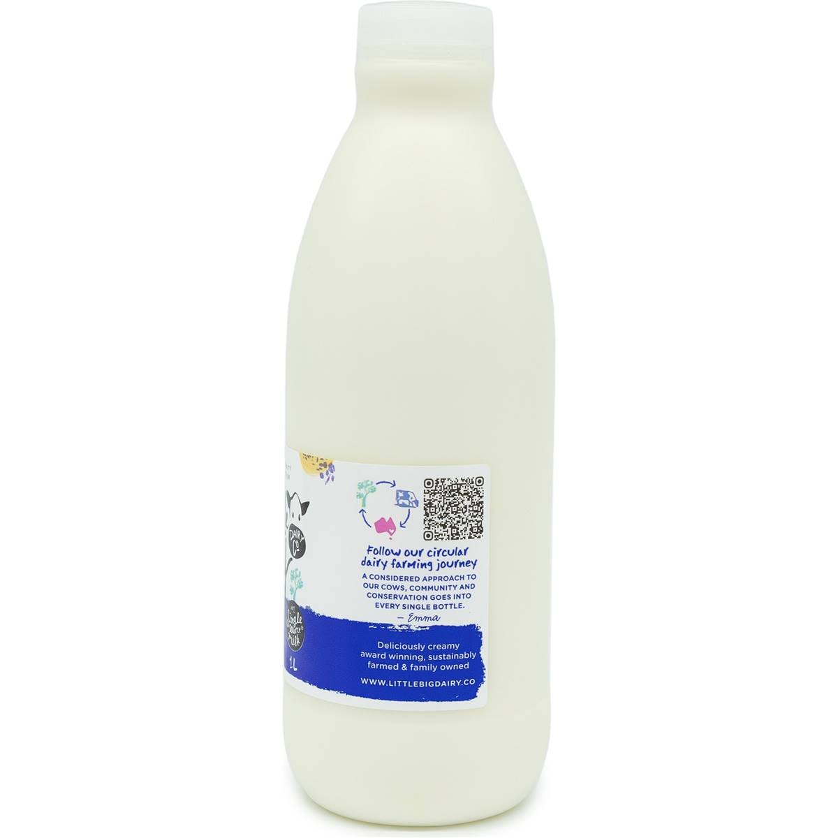The Little Big Dairy Company Full Cream Milk 1l | Woolworths