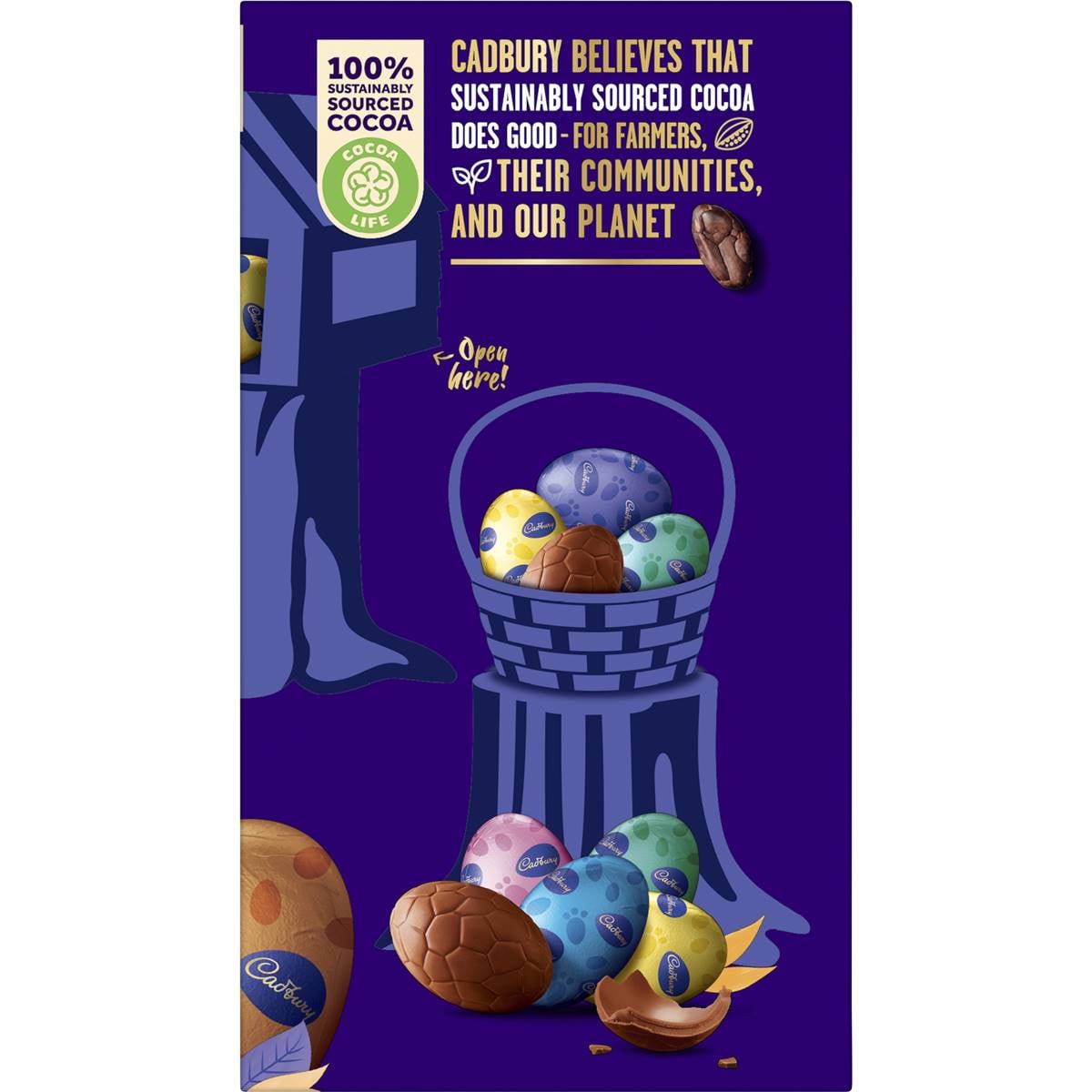 Cadbury Easter Chocolate 12 Piece Crate Hunting Eggs Carton 204g ...