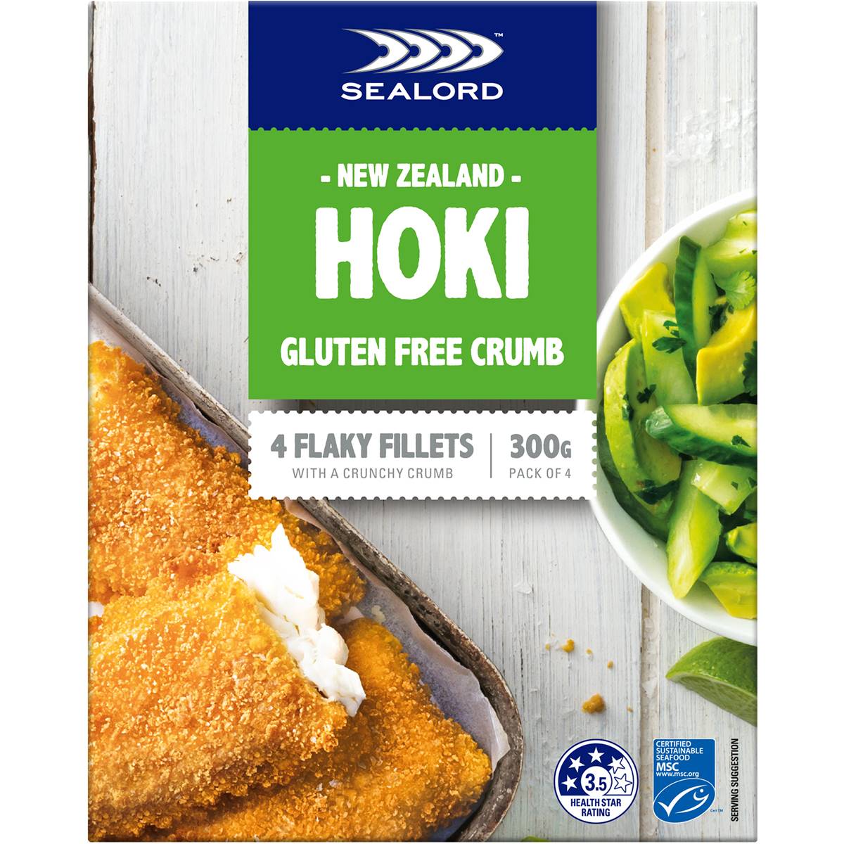 Sealord Gluten Free Hoki Fish Fillet Crumb 300g | Woolworths