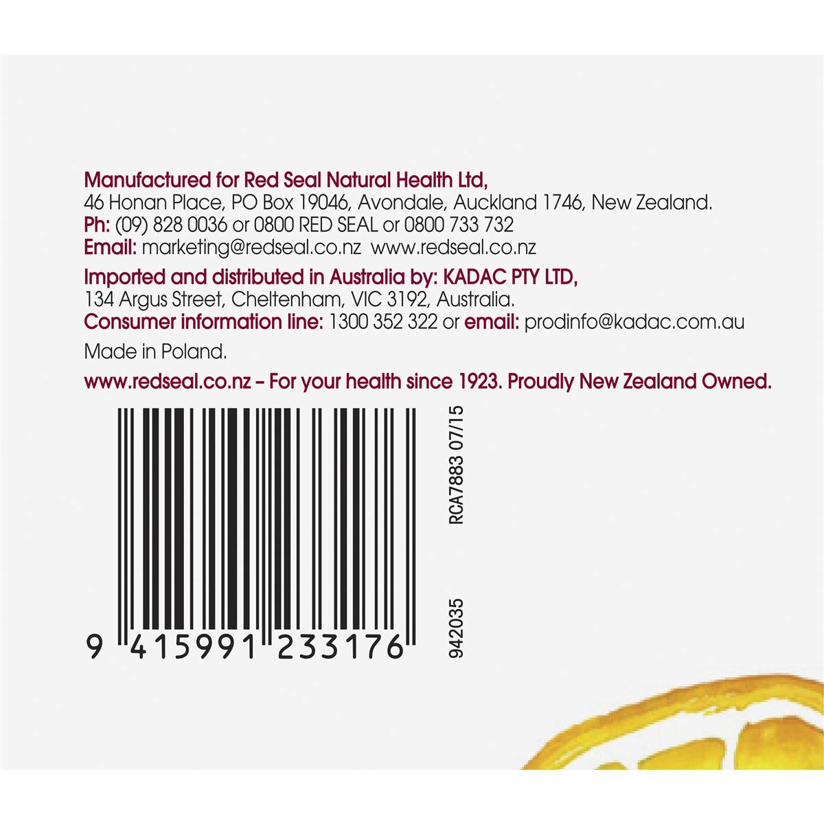 Red Seal Lemon & Lime Hot Or Cold Brew Tea 20 Pack | Woolworths