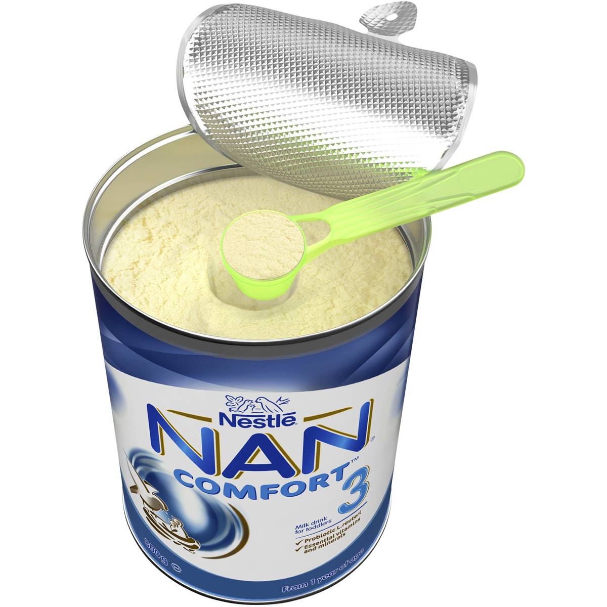 Nestle Nan Comfort 3 Toddler 12+ Months Milk Formula Powder 800g ...