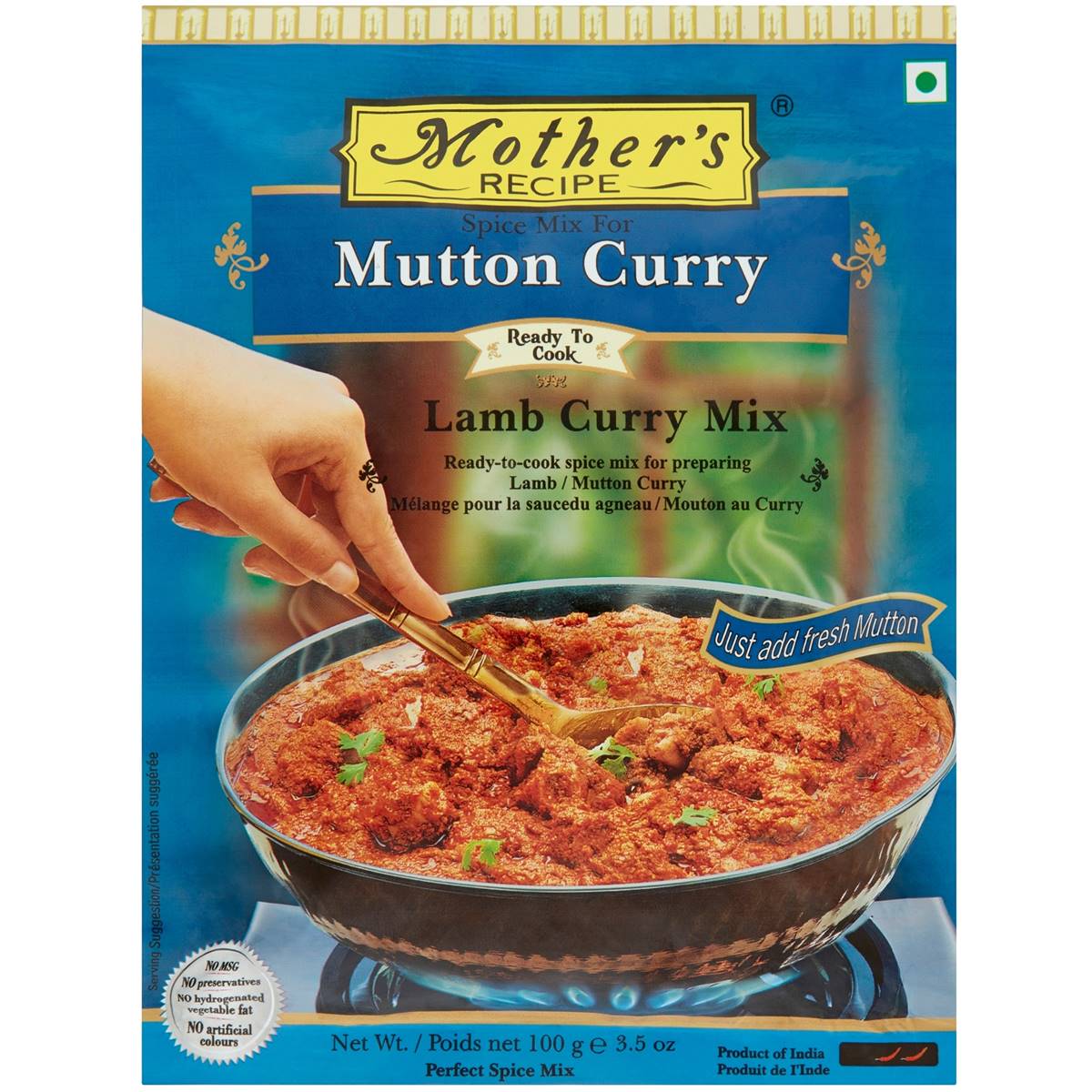 Mother's Recipe Lamb Mutton Mix 100g | Woolworths