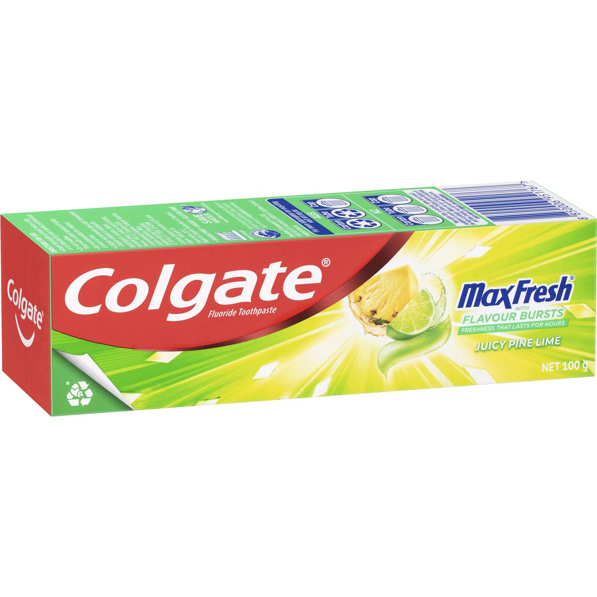 Colgate Max Fresh Toothpaste Juicy Pine Lime 100g | Woolworths