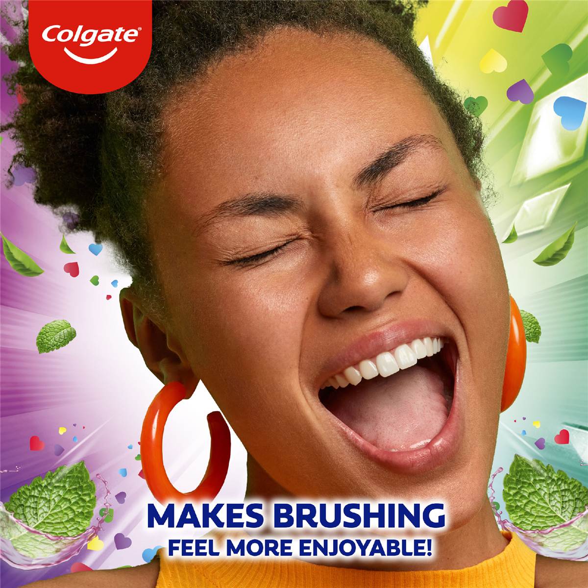 Colgate Max Fresh Toothpaste With Mini Breath Hearts Rainbow Fresh 100g ...