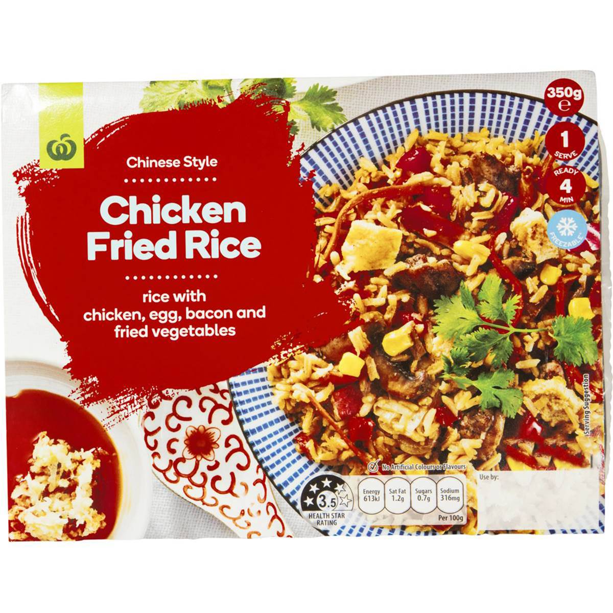 Woolworths Chicken Fried Rice 350g | Woolworths