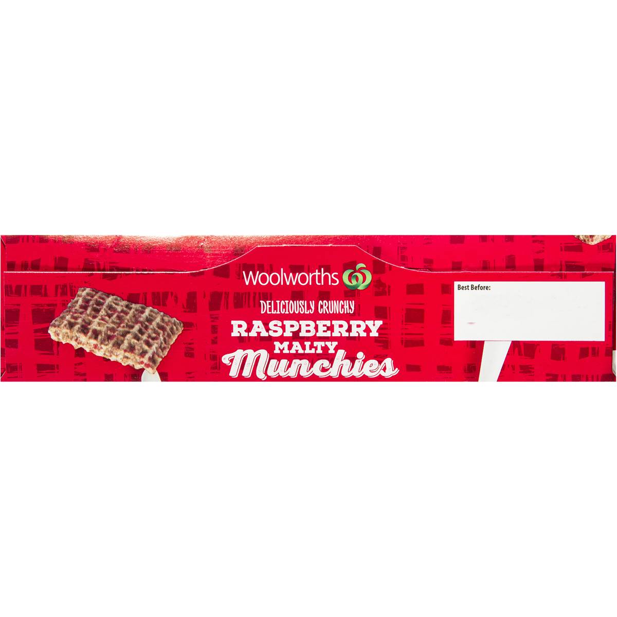 Woolworths Raspberry Malty Munchies 375g | Woolworths