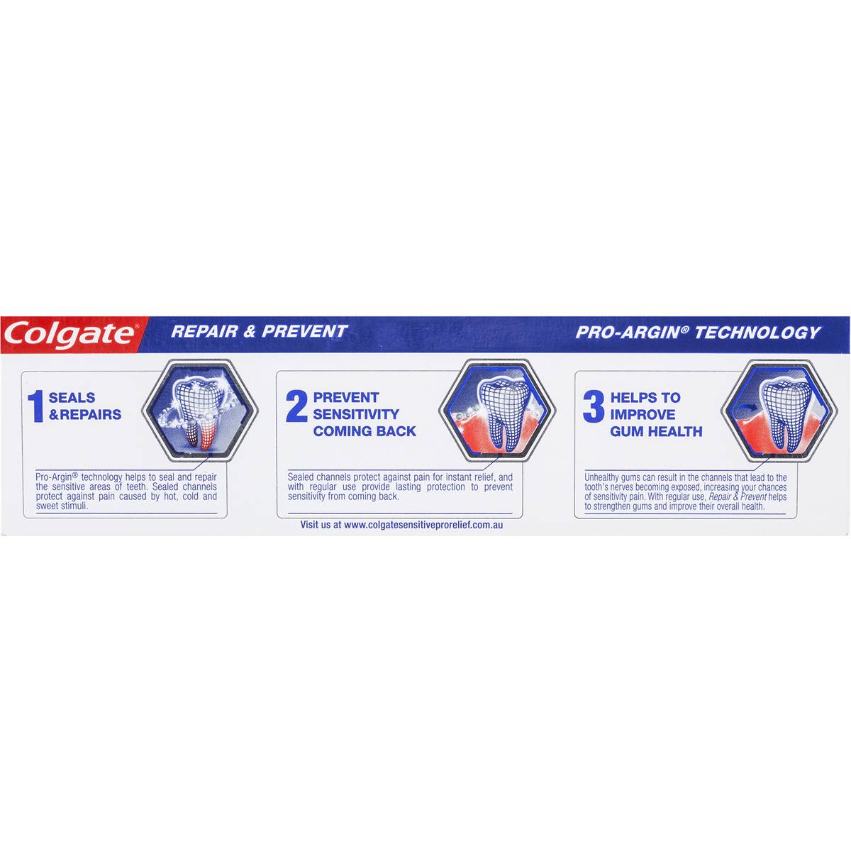 Colgate Toothpaste Pro Relief Repair & Prevent 100g | Woolworths