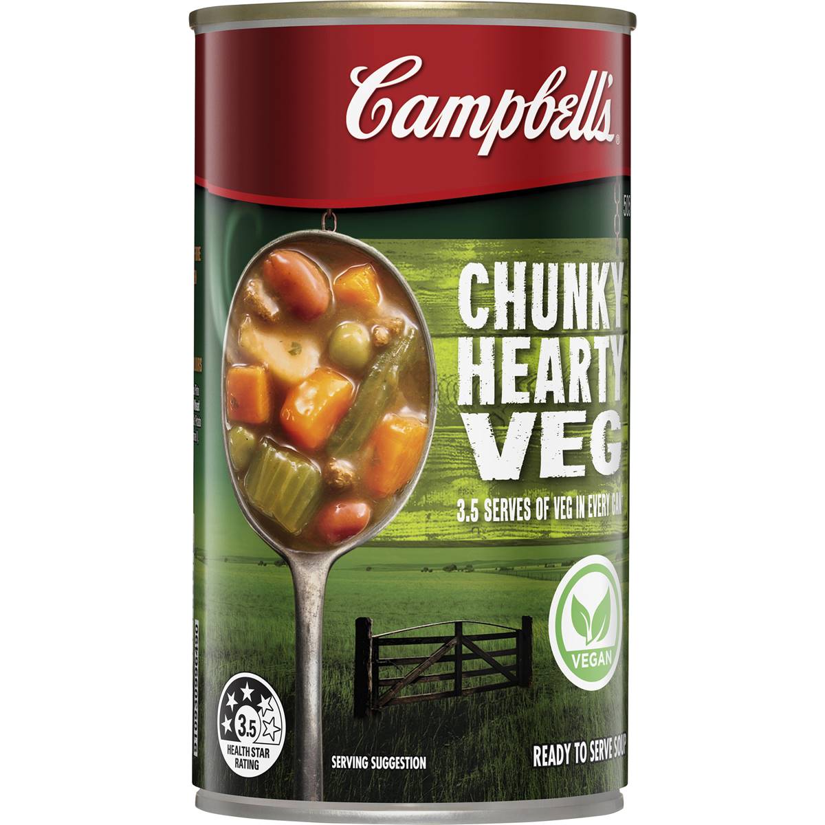 Campbell's Chunky Hearty Veg Soup 505g | Woolworths