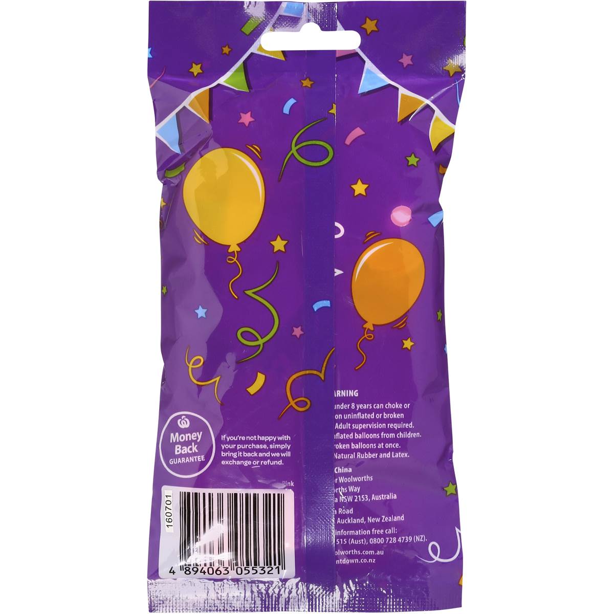 Woolworths Balloons Round Pink 12 Pack | Woolworths