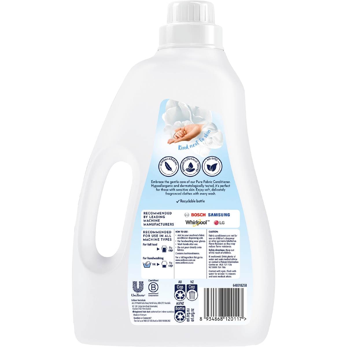 Comfort Fabric Conditioner Pure 2l | Woolworths