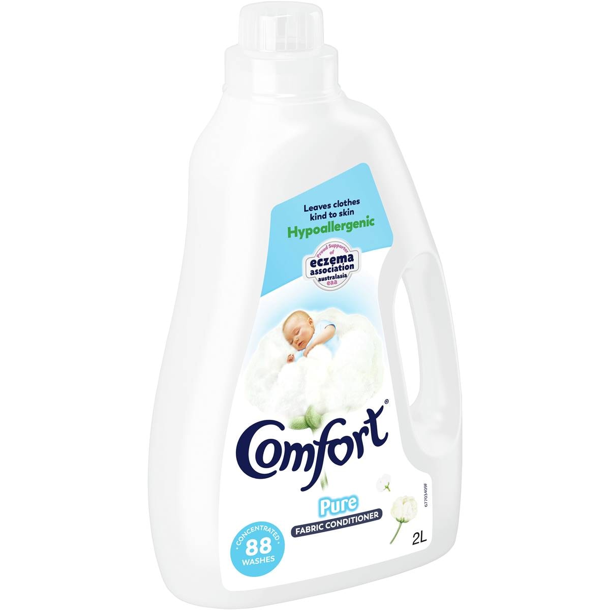 Comfort Fabric Conditioner & Softener Pure White Sensitive 2l | Woolworths