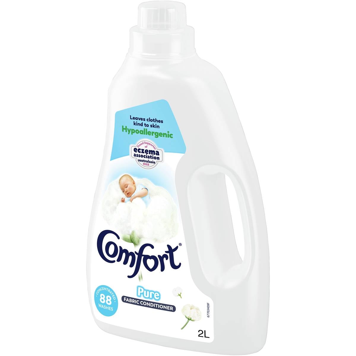 Comfort Fabric Conditioner & Softener Pure White Sensitive 2l | Woolworths