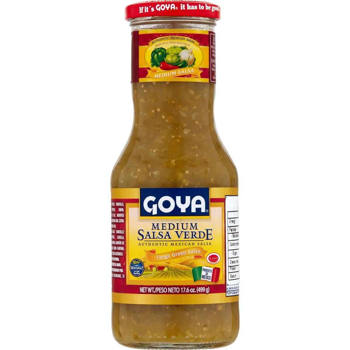 Goya Medium Salsa Verde Tangy Green Salsa 499g | Woolworths