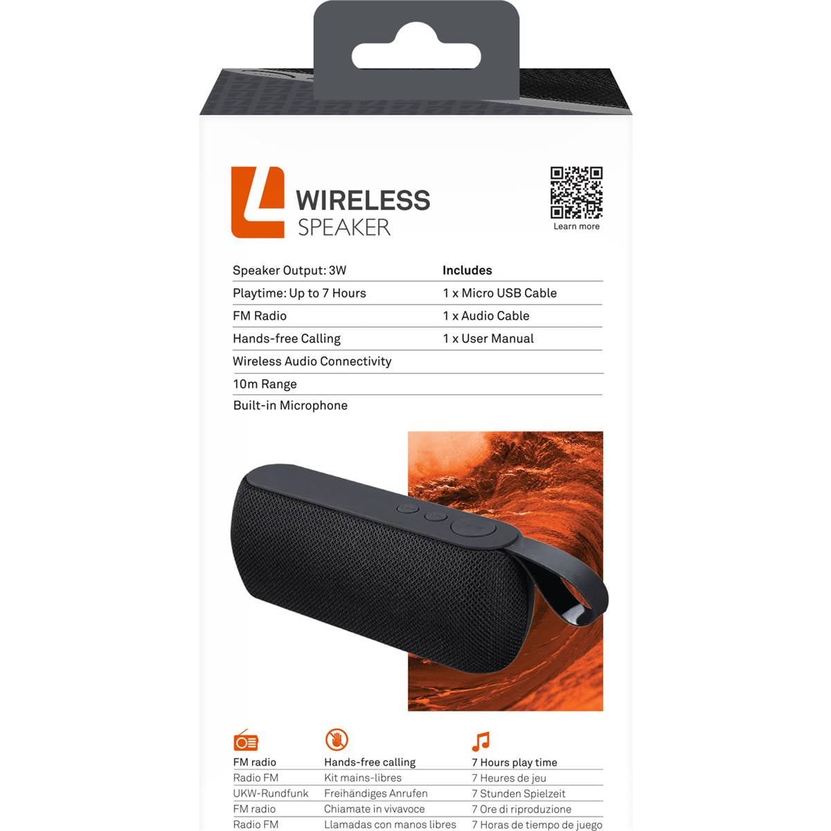 Liquid Ears Wireless Speaker Each | Woolworths