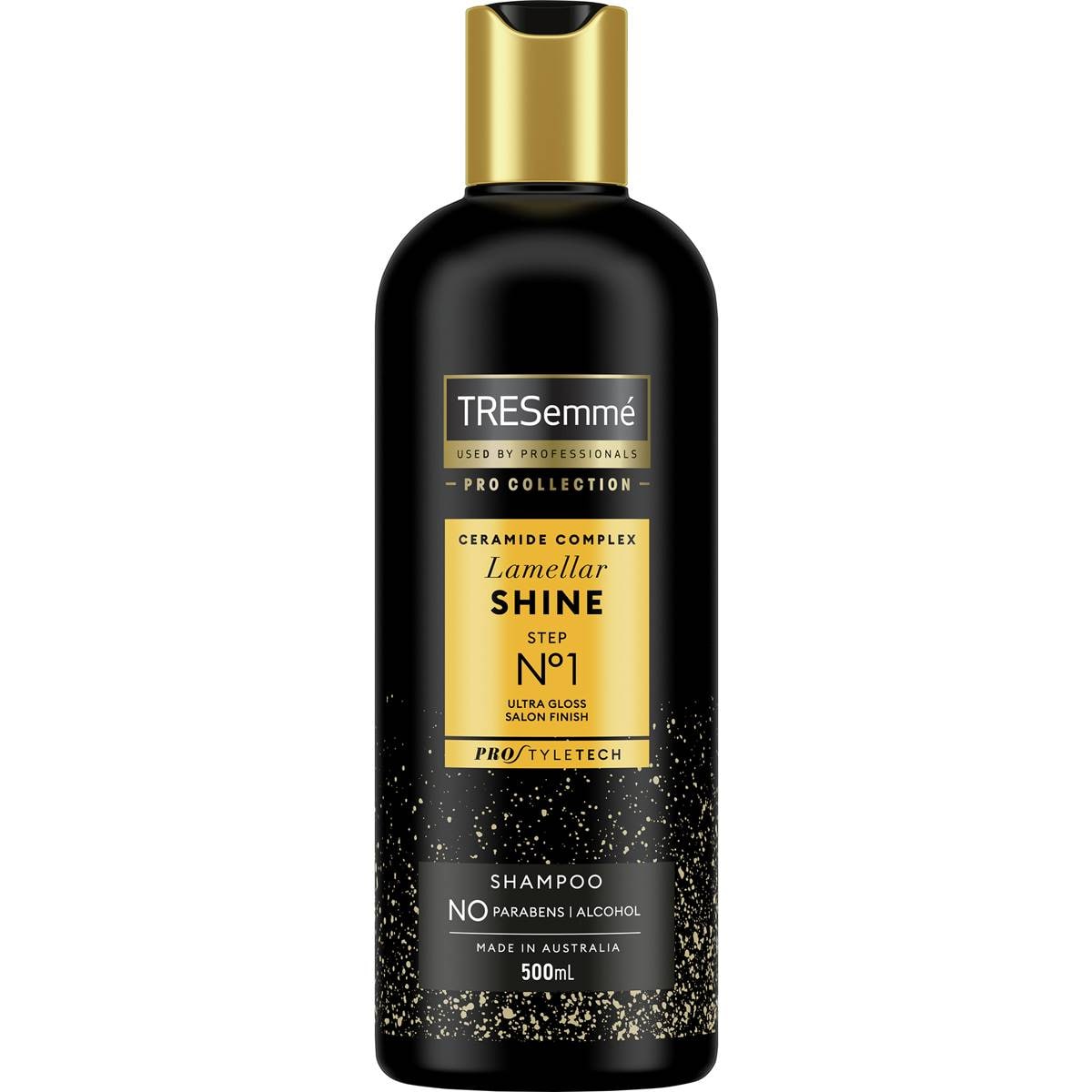 Tresemme Hair Shampoo Lamellar Shine Step 1 500ml | Woolworths