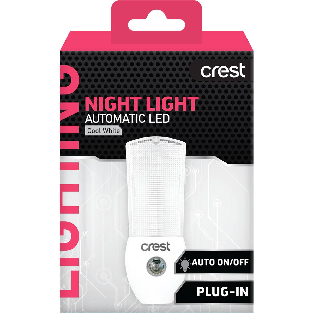 Crest Night Light Automatic Led Cool White Each | Woolworths