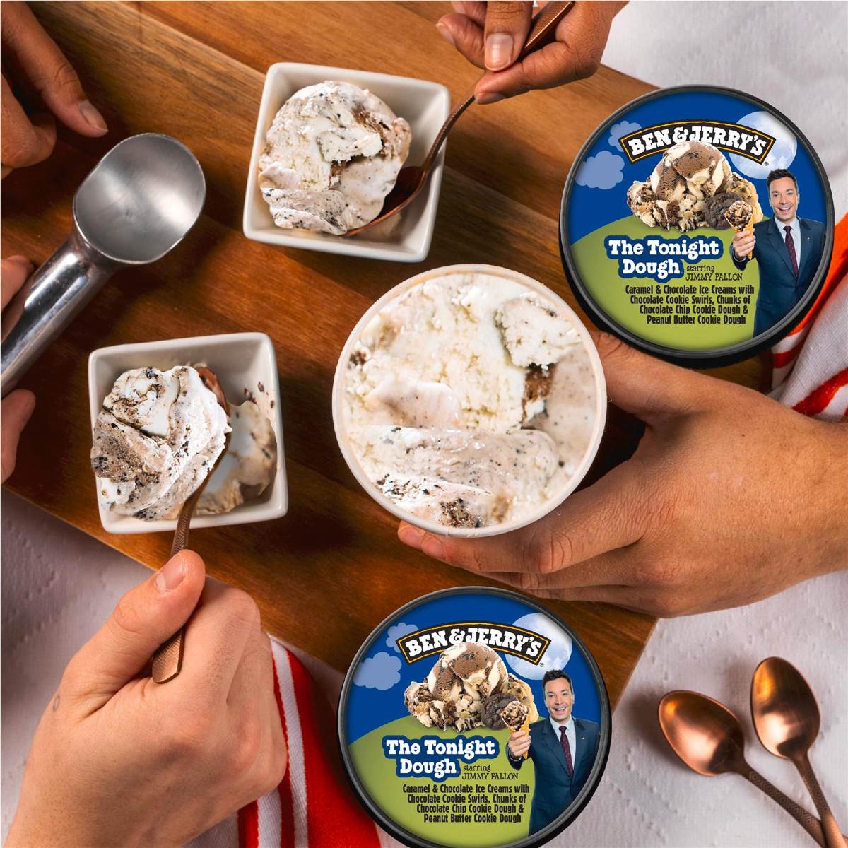 Ben & Jerry’s Ice Cream Tub The Tonight Dough 458 Ml | Woolworths