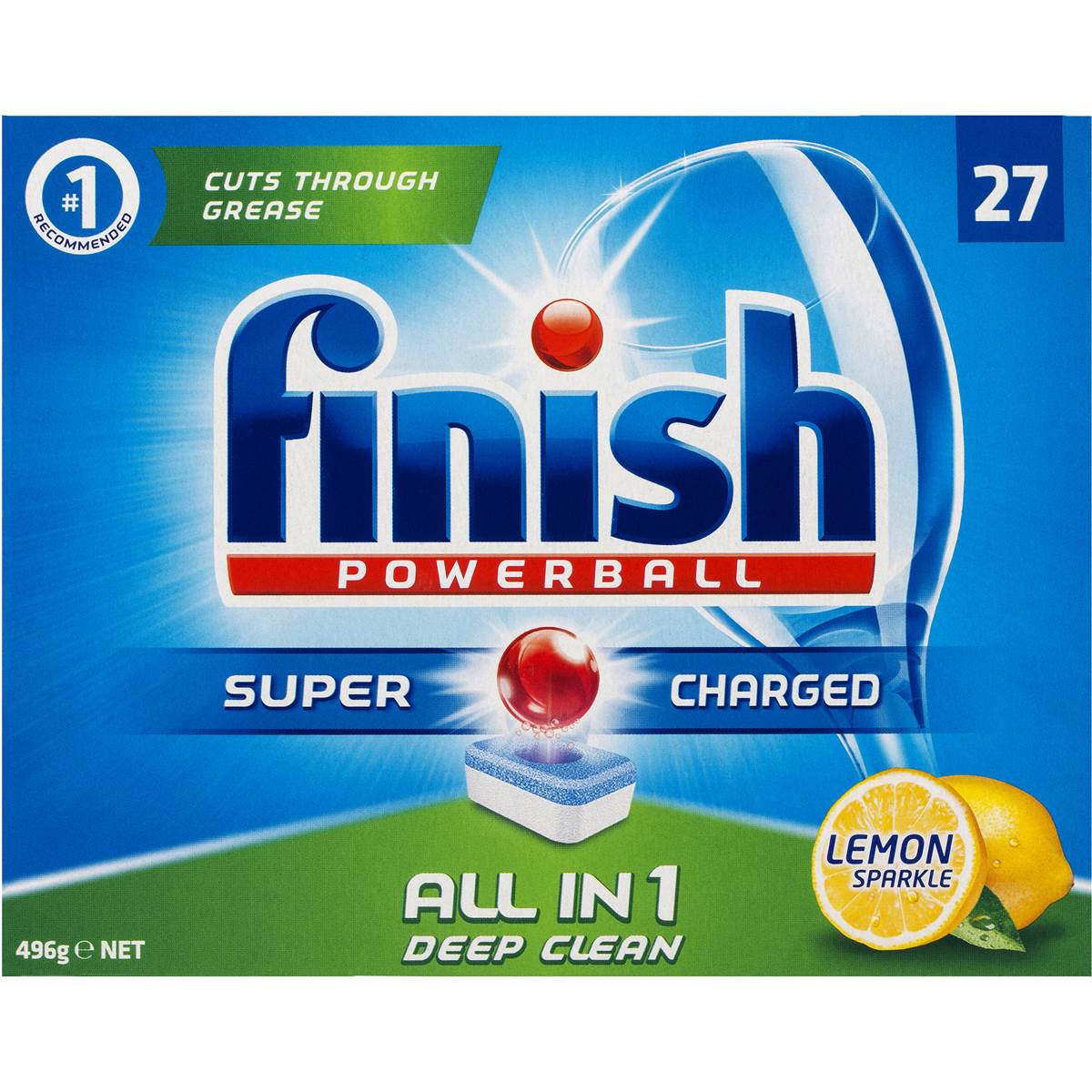 Finish Dishwashing Tablets All In 1 27pk | Woolworths