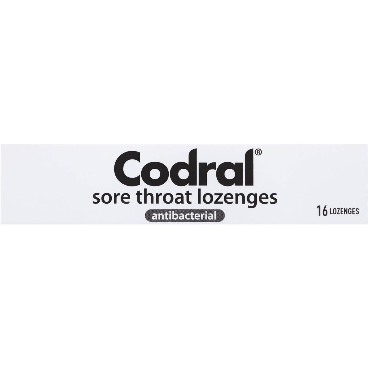 Codral Antibacterial Throat Lozenges Soothing Menthol 16 Pack | Woolworths