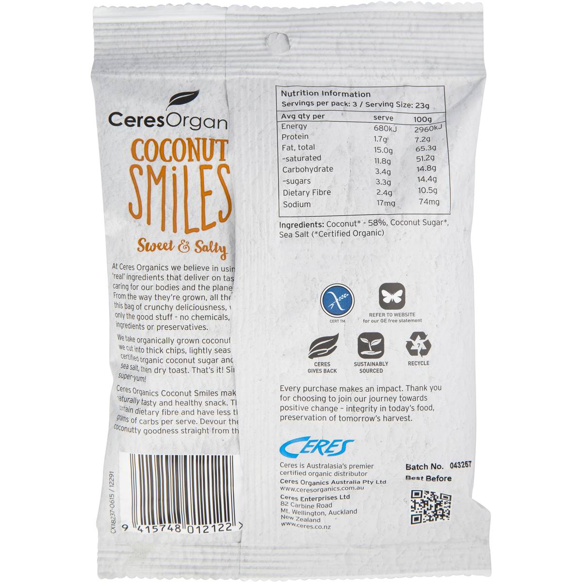 Ceres Organics | Woolworths