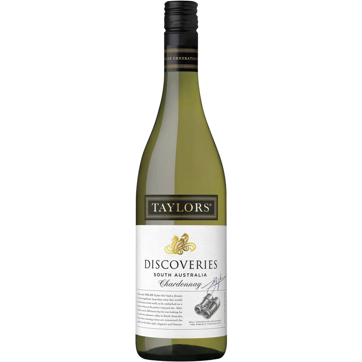 Taylors Discoveries Chardonnay 750ml | Woolworths