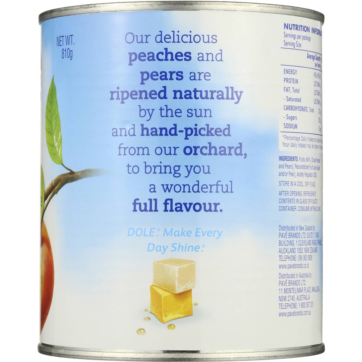 Dole Two Fruits In Juice 810g | Woolworths