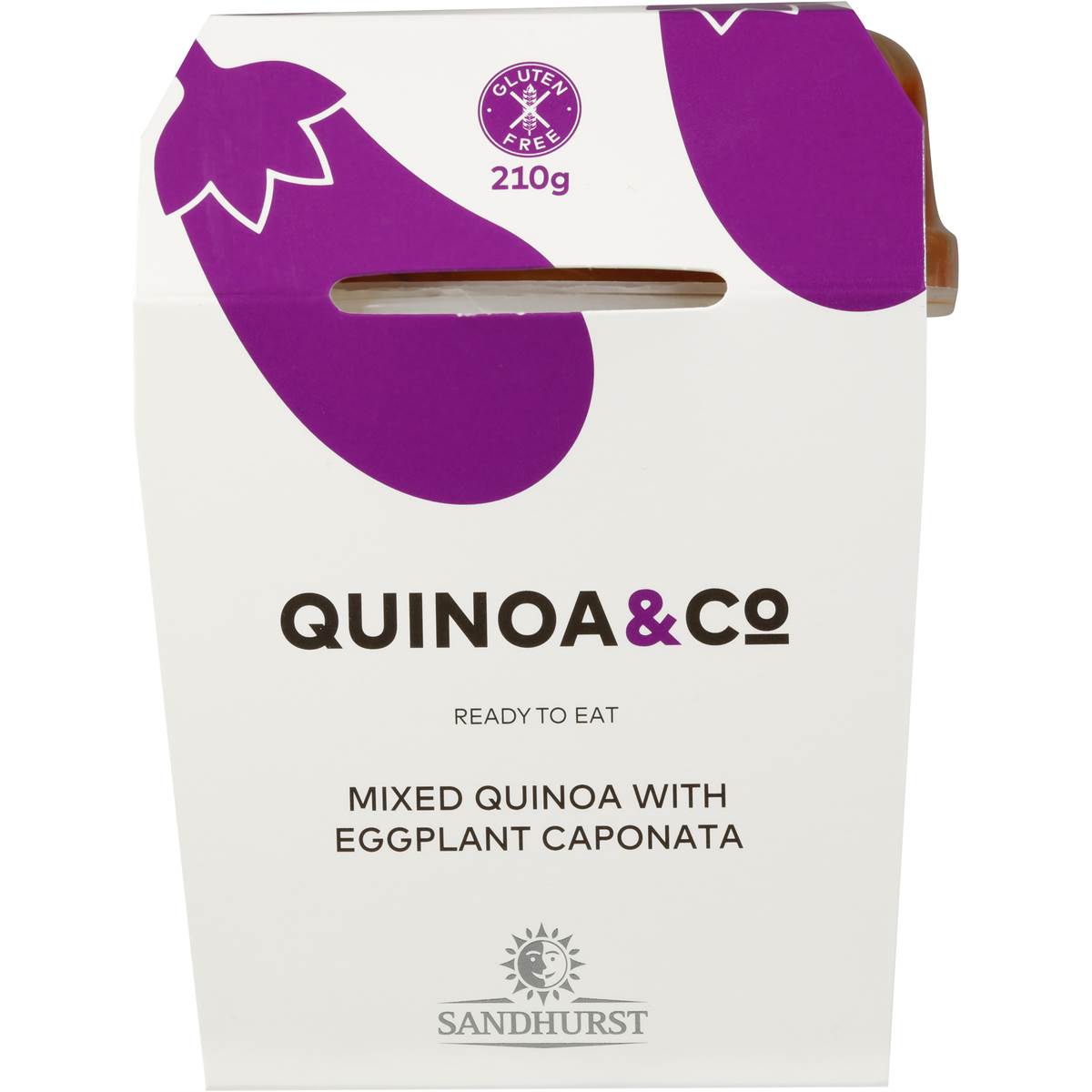 Sandhurst Rice Cup Quinoa & Caponata 210g | Woolworths