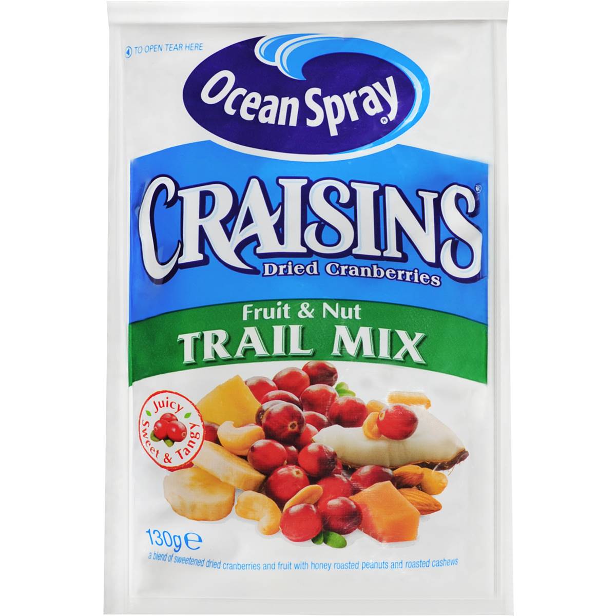Ocean Spray Original Trail Mix 130g | Woolworths