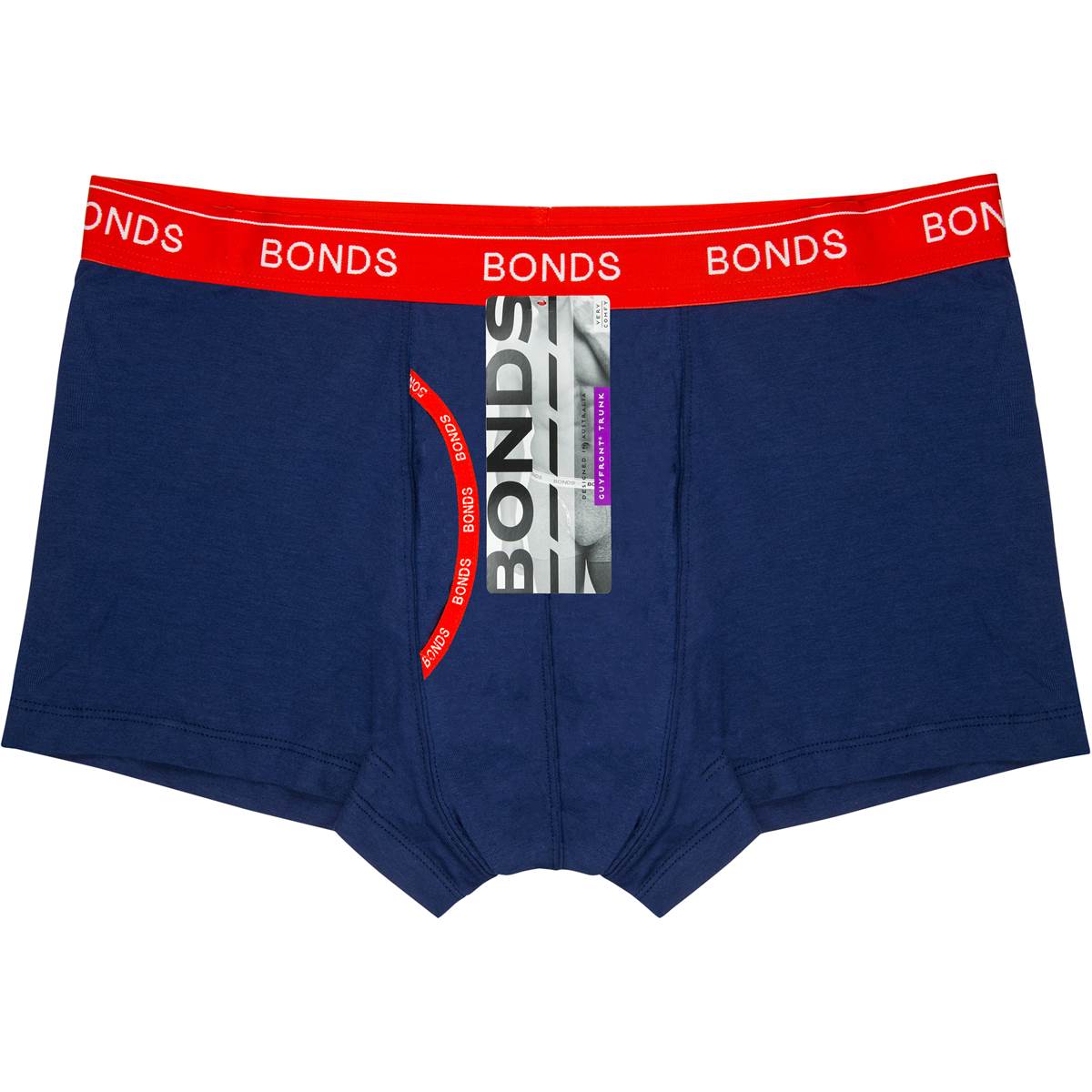 Bonds Mens Guy Front Trunk Ahoy Blue L Each | Woolworths