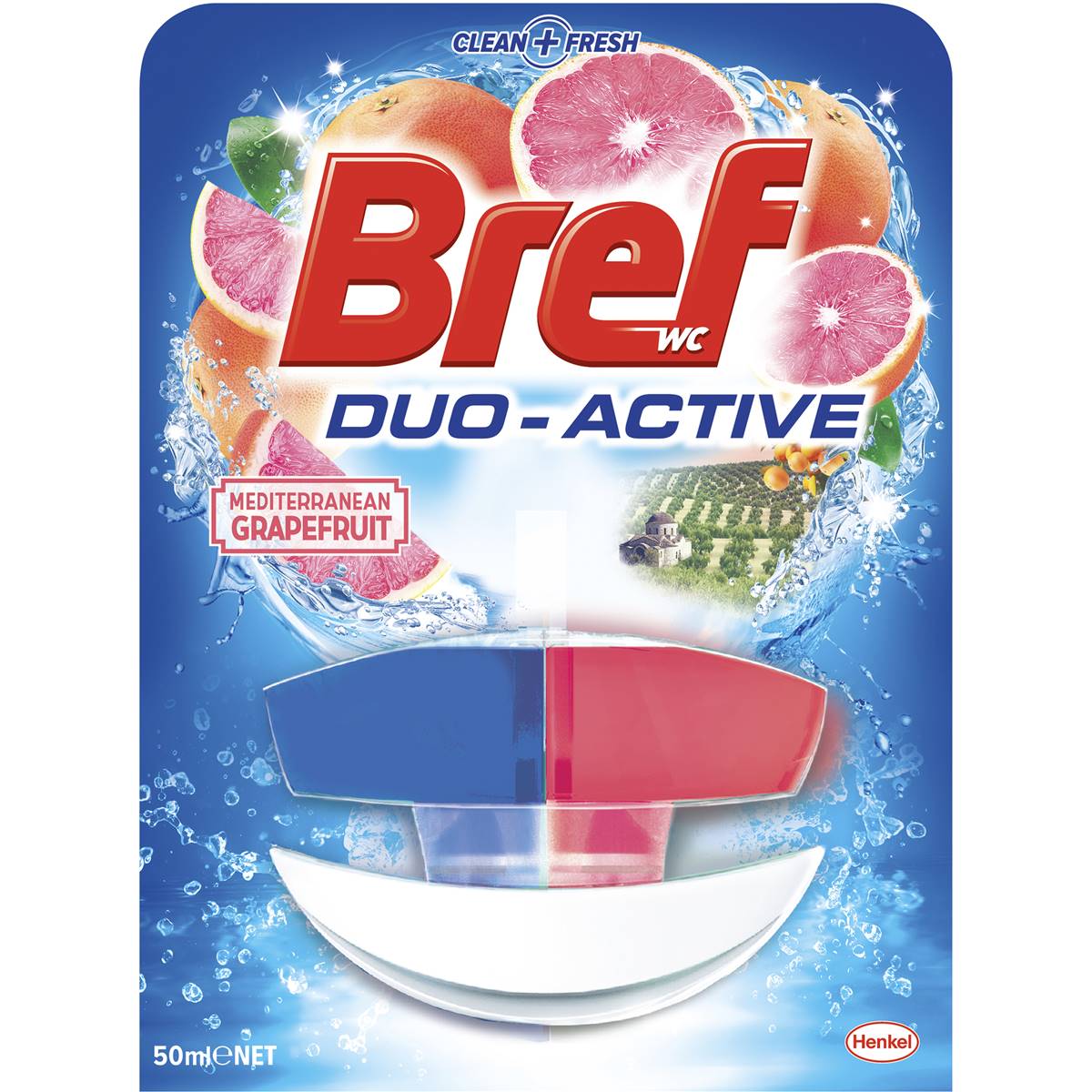 Bref Duo Active Toilet Cleaner Grapefruit 50ml | Woolworths