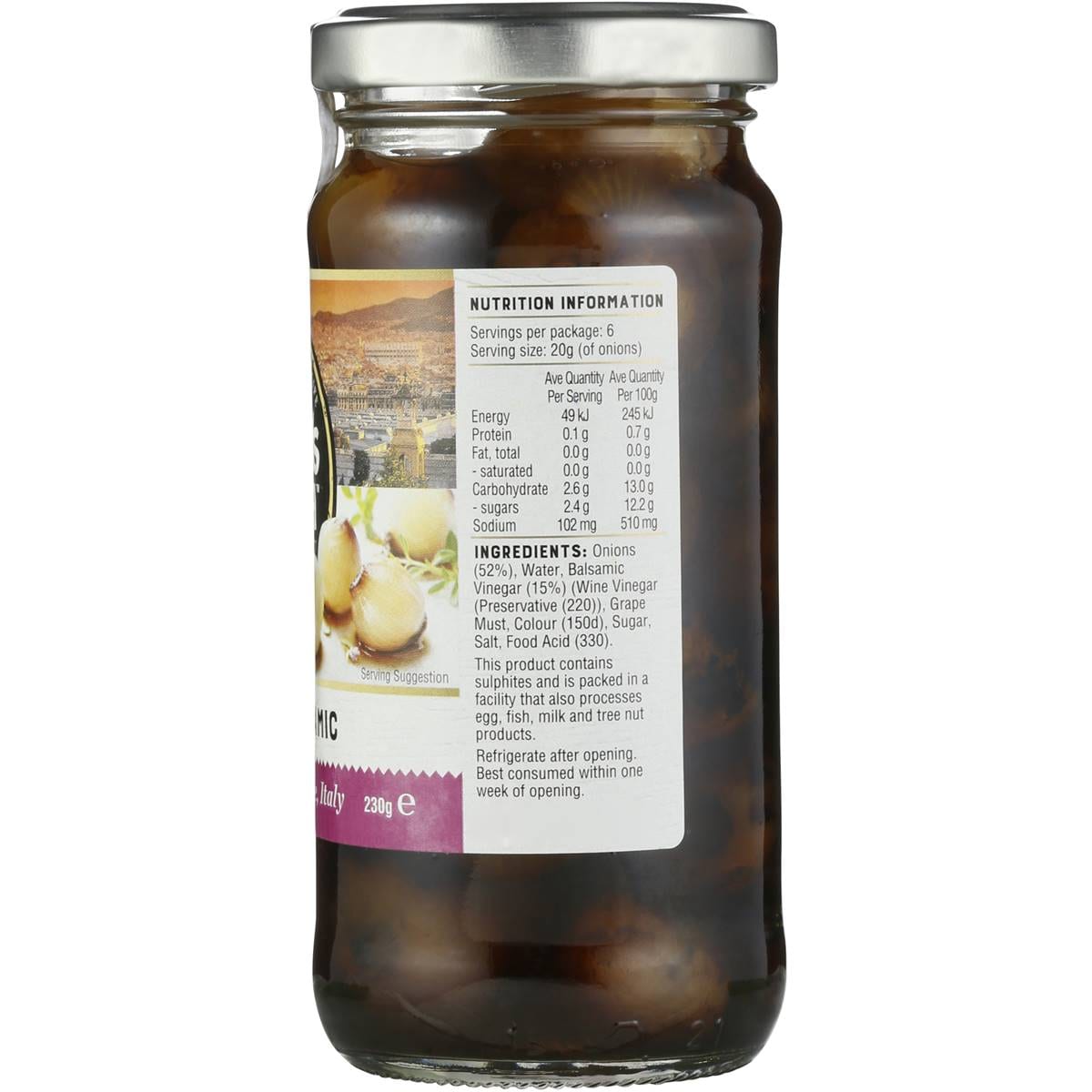 Always Fresh Balsamic Onions 230g | Woolworths