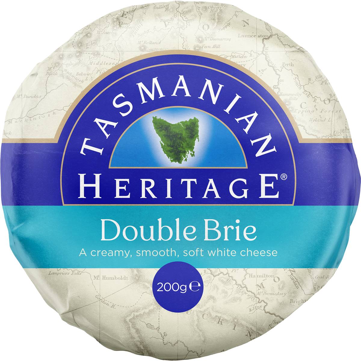 Tasmanian Heritage Double Brie Cheese 200g | Woolworths