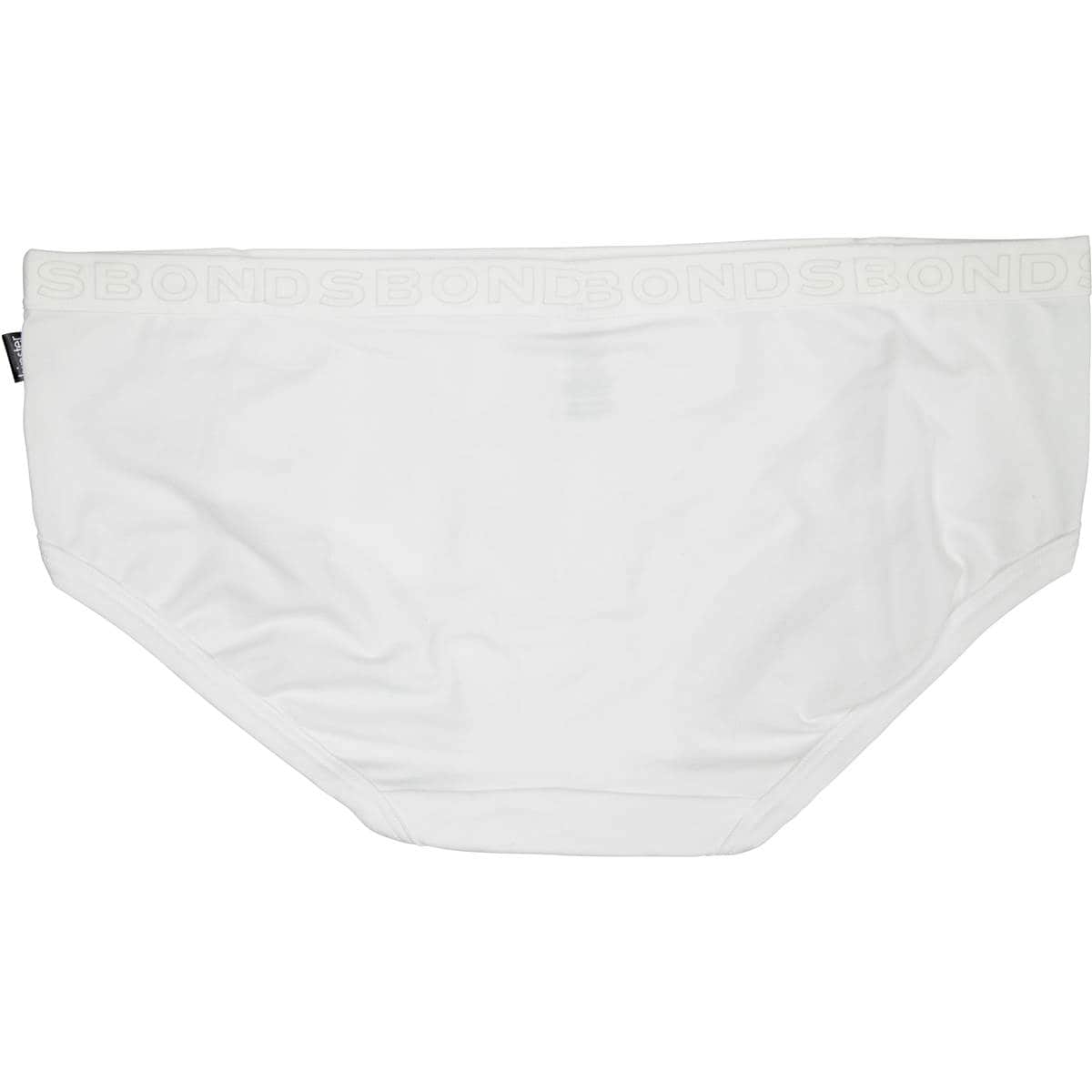 Bonds Hipster Boyleg Single White 16 Each | Woolworths