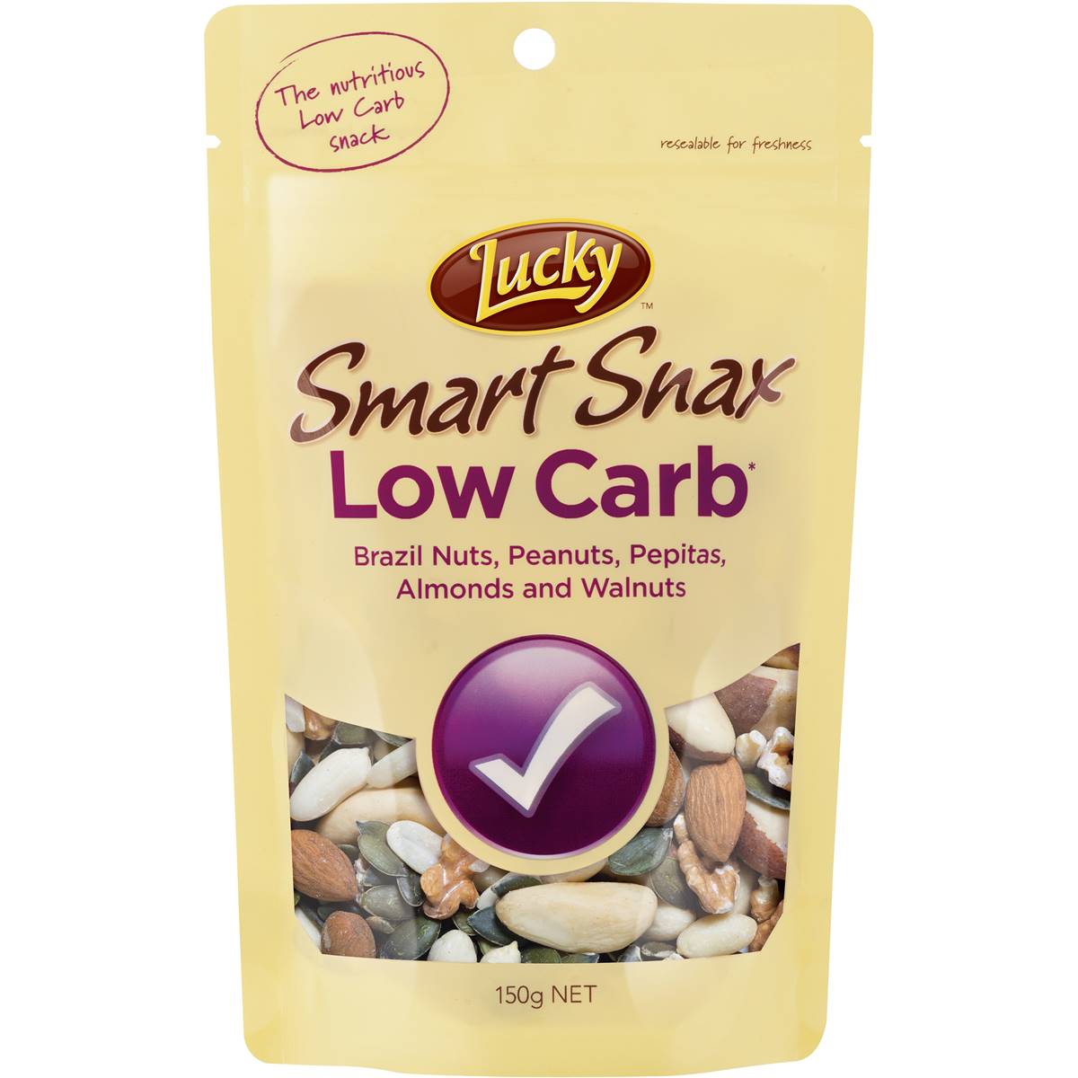 Lucky Smart Snax Low Carb 150g | Woolworths