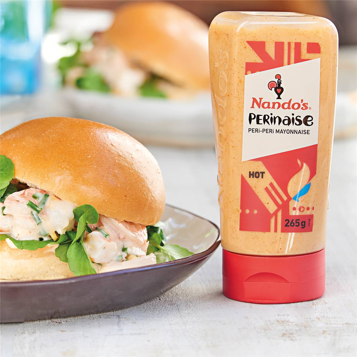 Nando's Perinaise Hot Peri-peri Mayonnaise Sauce 265g | Woolworths