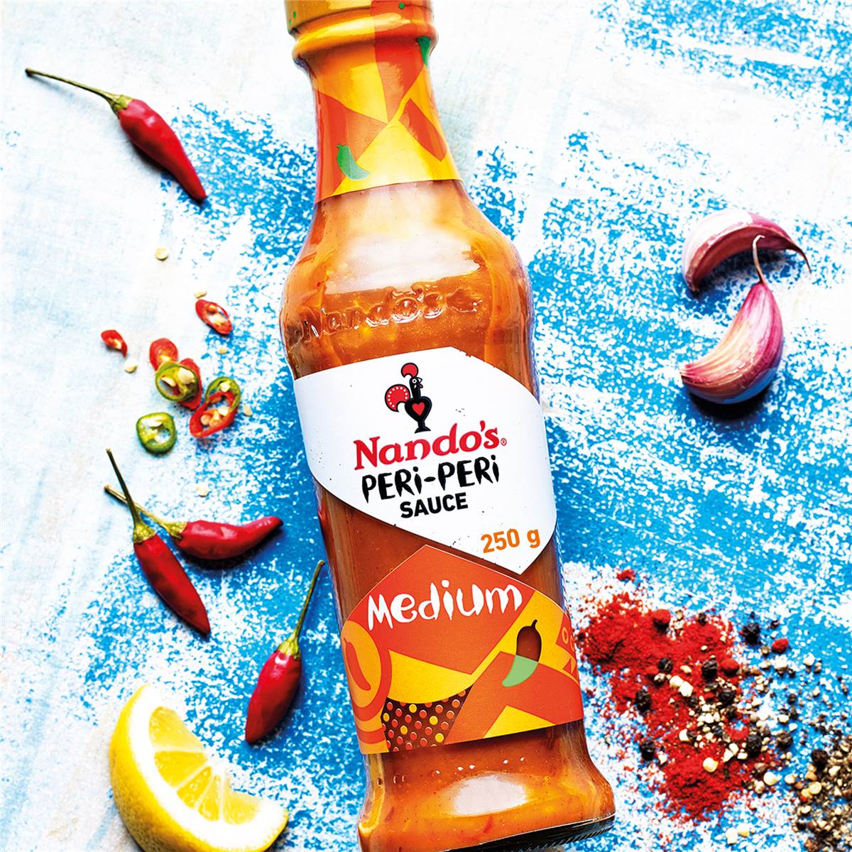 Nando's Medium Peri-peri Chilli Sauce Peri Peri Sauce 250g | Woolworths