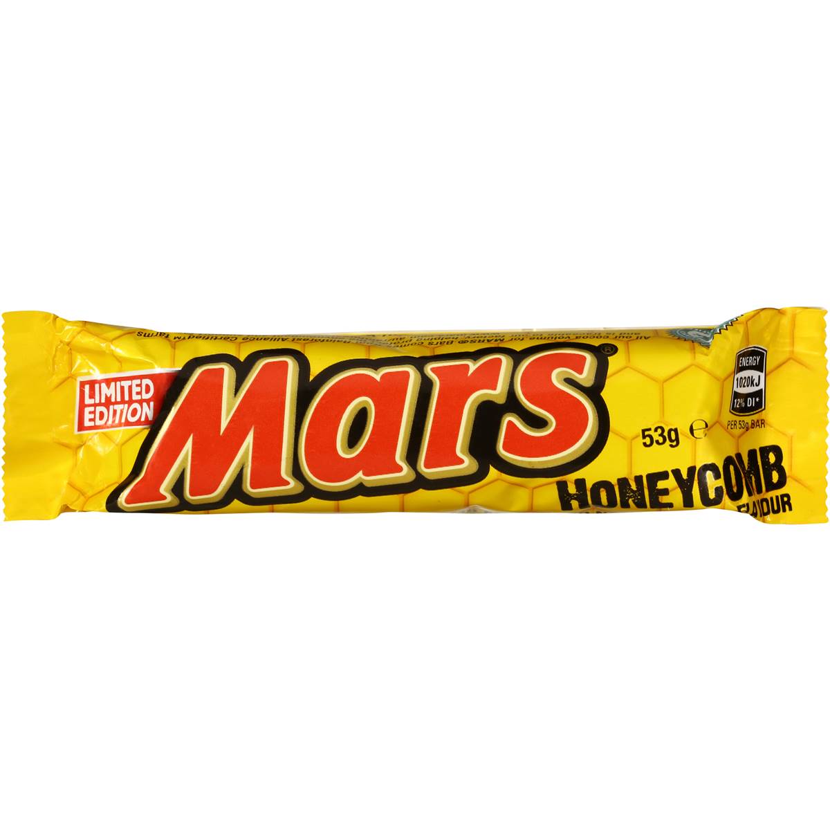 Mars Honeycomb 53g Bar | Woolworths