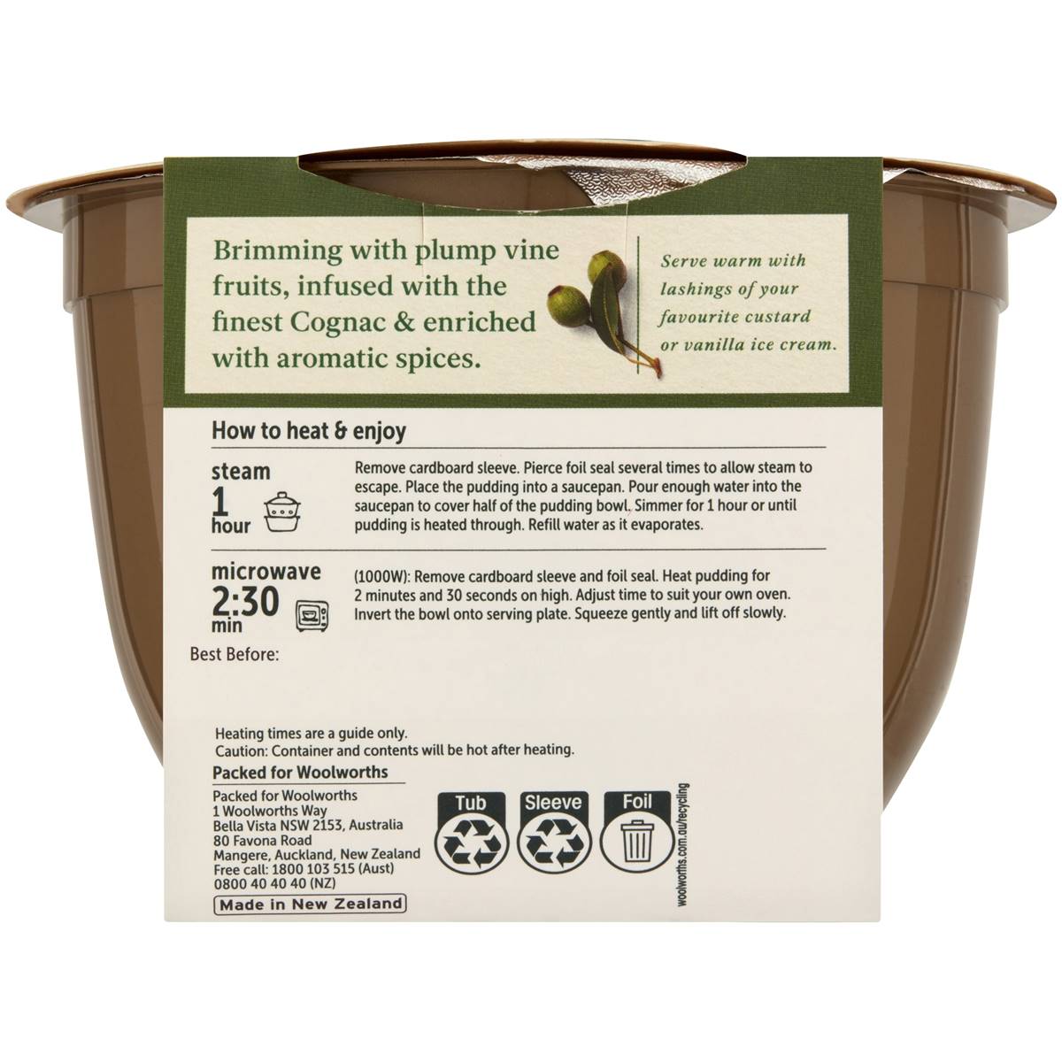 Woolworths Matured Christmas Pudding 700g | Woolworths